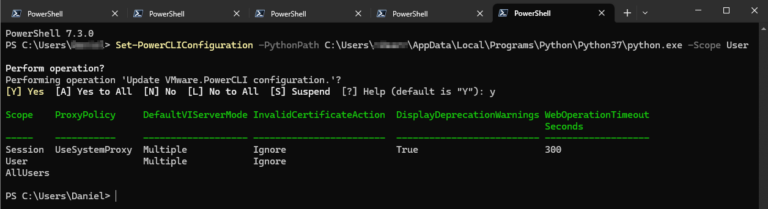 PowerCLI 13 update and installation hurdles on Windows – Tech Central